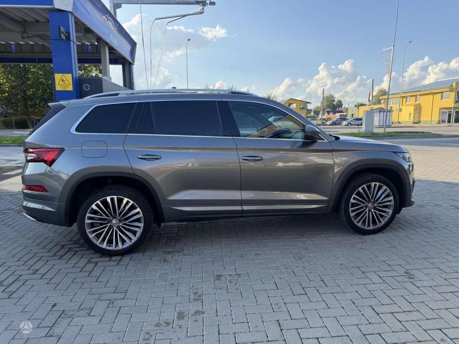 Серый Шкода Kodiaq 2022 в Клайпеда, объемом двигателя 1.97 л и пробегом 215 тыс. км за 24926 €, фото 7 на AUTOMOTO.COM.LV