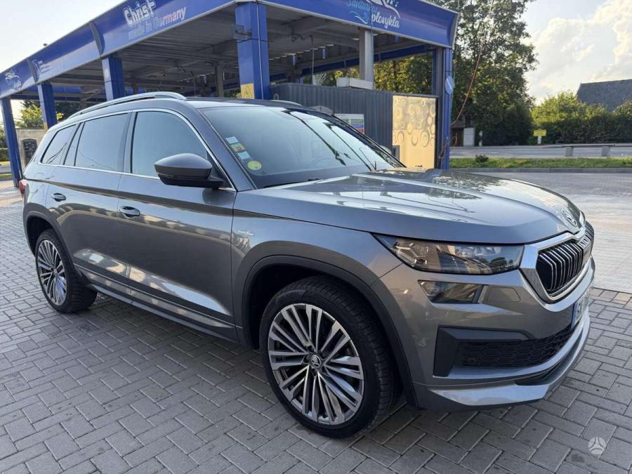Серый Шкода Kodiaq 2022 в Клайпеда, объемом двигателя 1.97 л и пробегом 215 тыс. км за 24926 €, фото 10 на AUTOMOTO.COM.LV