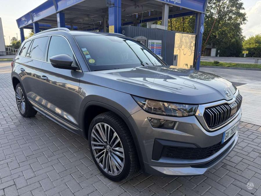 Серый Шкода Kodiaq 2022 в Клайпеда, объемом двигателя 1.97 л и пробегом 215 тыс. км за 24926 €, фото 11 на AUTOMOTO.COM.LV