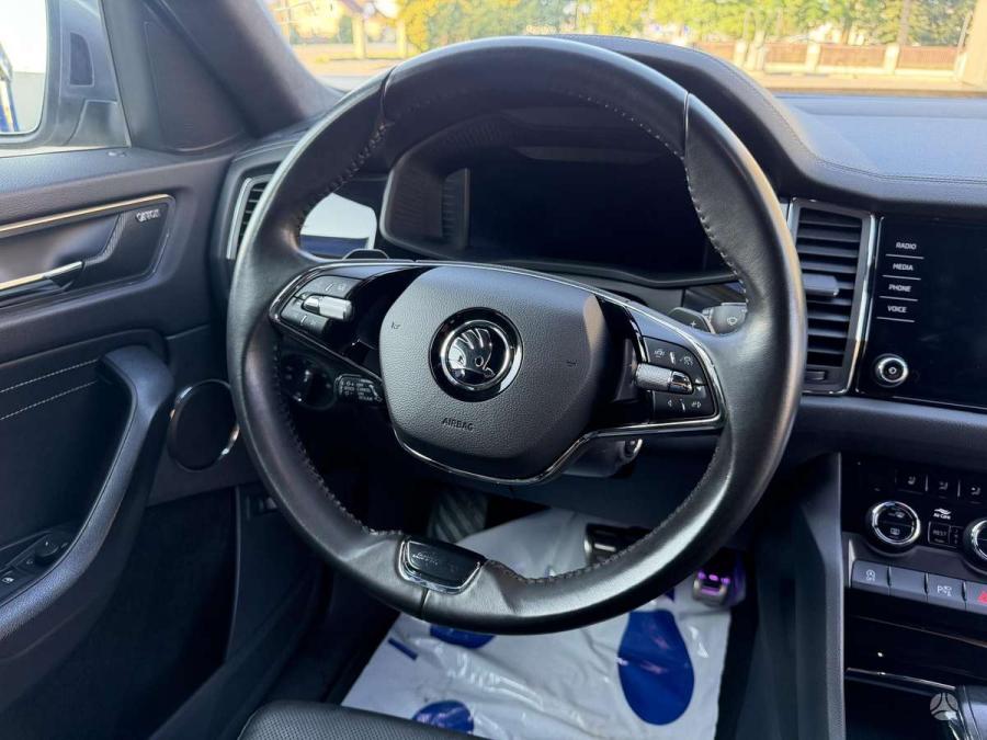 Серый Шкода Kodiaq 2022 в Клайпеда, объемом двигателя 1.97 л и пробегом 215 тыс. км за 24926 €, фото 25 на AUTOMOTO.COM.LV