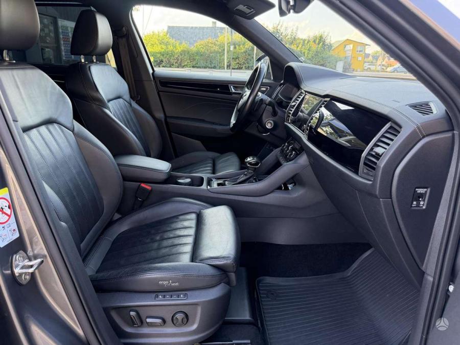 Серый Шкода Kodiaq 2022 в Клайпеда, объемом двигателя 1.97 л и пробегом 215 тыс. км за 24926 €, фото 33 на AUTOMOTO.COM.LV