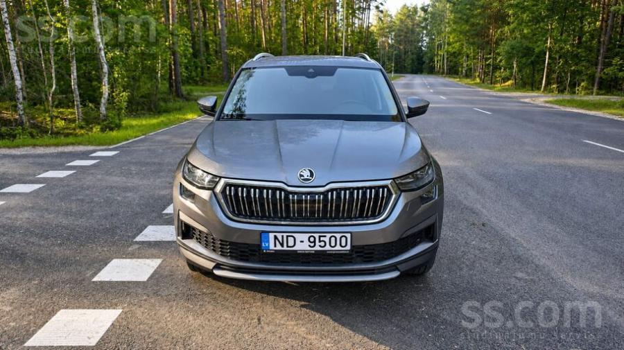 Pelēks Skoda Kodiaq 2022 Rīga, ar dzinēja tilpumu 2.00 L un nobraukumu 87 tūkst. km par 26800 €, foto 4 vietnē AUTOMOTO.COM.LV