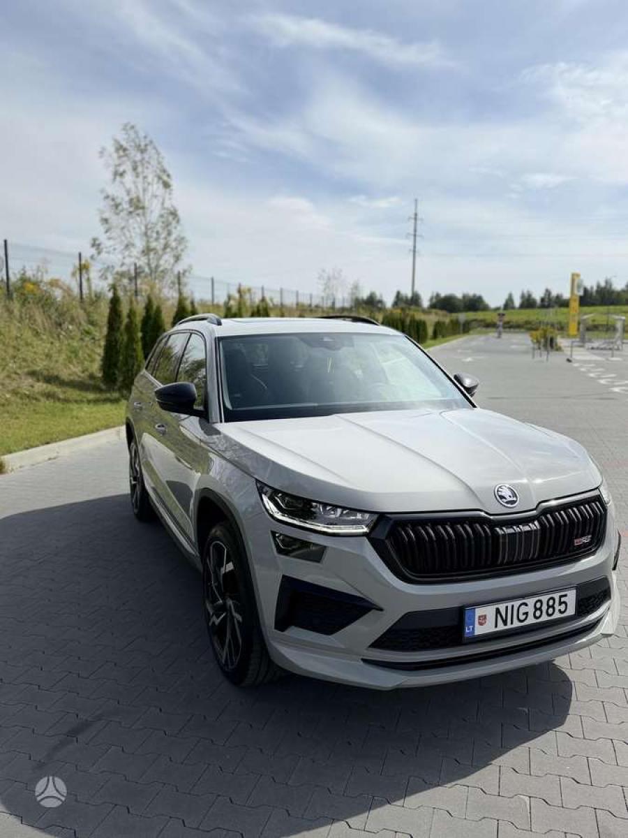Pelēks Skoda Kodiaq 2022 Kauņa, ar dzinēja tilpumu 1.98 L un nobraukumu 108 tūkst. km par 36200 €, foto 5 vietnē AUTOMOTO.COM.LV