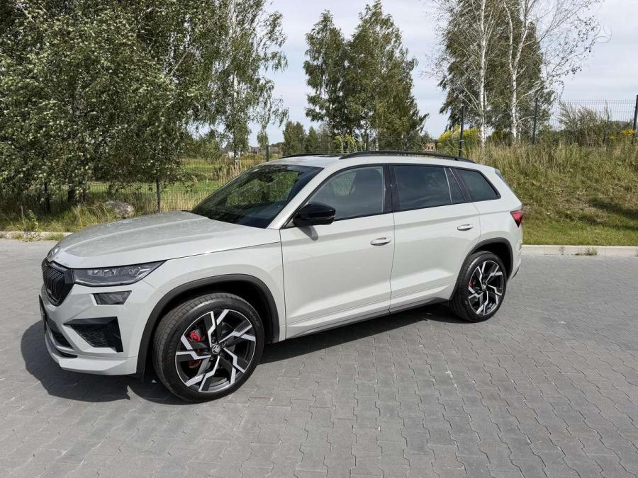 Pelēks Skoda Kodiaq 2022 Kauņa, ar dzinēja tilpumu 1.98 L un nobraukumu 108 tūkst. km par 36200 €, foto 9 vietnē AUTOMOTO.COM.LV