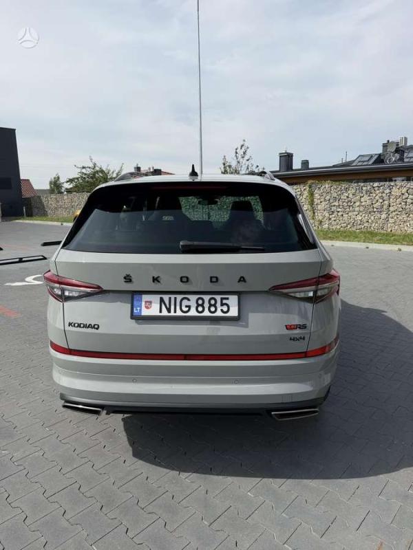 Grey Skoda Kodiaq 2022 in Kaunas, with an engine capacity of 1.98 L and mileage of 108 thousand km for 36200 €, photo 11 on AUTOMOTO.COM.LV
