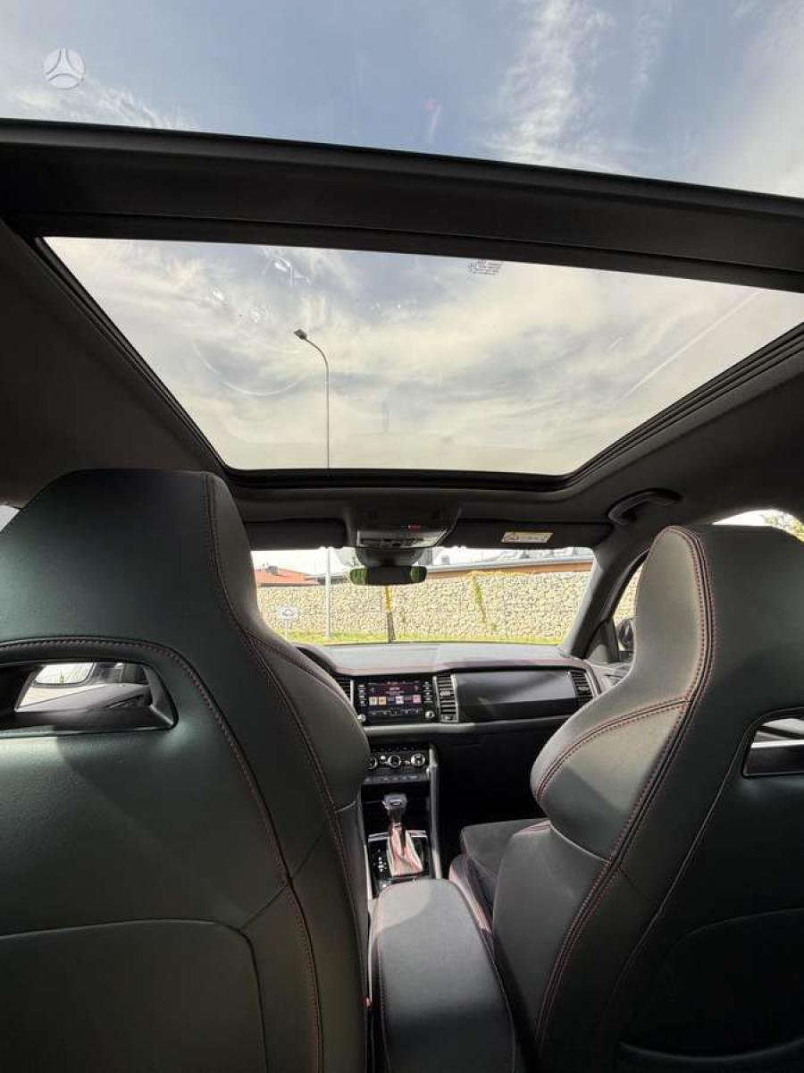 Pelēks Skoda Kodiaq 2022 Kauņa, ar dzinēja tilpumu 1.98 L un nobraukumu 108 tūkst. km par 36200 €, foto 15 vietnē AUTOMOTO.COM.LV