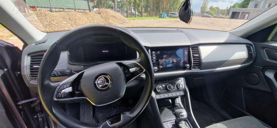 Pelēks Skoda Kodiaq 2022 Varėna, ar dzinēja tilpumu 1.97 L un nobraukumu 147 tūkst. km par 26000 €, foto 10 vietnē AUTOMOTO.COM.LV