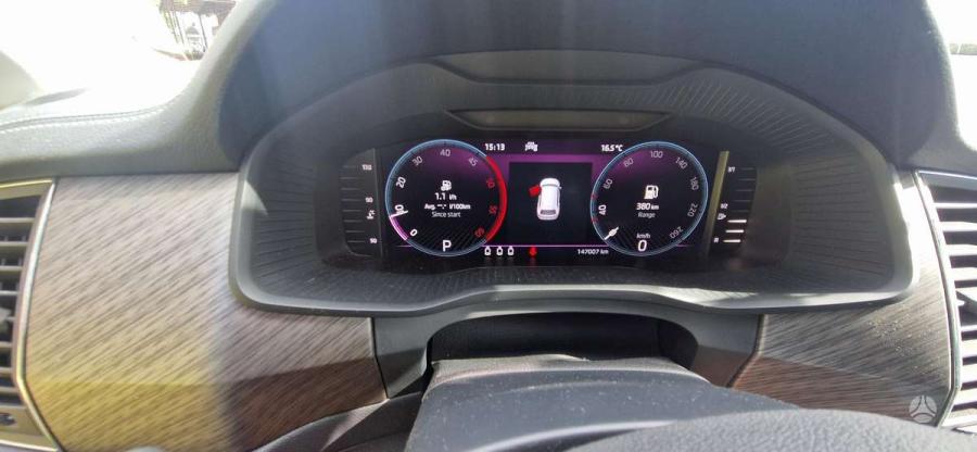 Pelēks Skoda Kodiaq 2022 Varėna, ar dzinēja tilpumu 1.97 L un nobraukumu 147 tūkst. km par 26000 €, foto 11 vietnē AUTOMOTO.COM.LV
