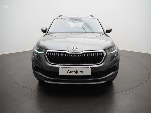 Grey Skoda Kodiaq 2022 in Vilnius, with an engine capacity of 1.97 L and mileage of 110 thousand km for 24200 €, photo 3 on AUTOMOTO.COM.LV