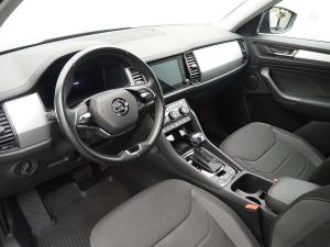 Grey Skoda Kodiaq 2022 in Vilnius, with an engine capacity of 1.97 L and mileage of 110 thousand km for 24200 €, photo 10 on AUTOMOTO.COM.LV
