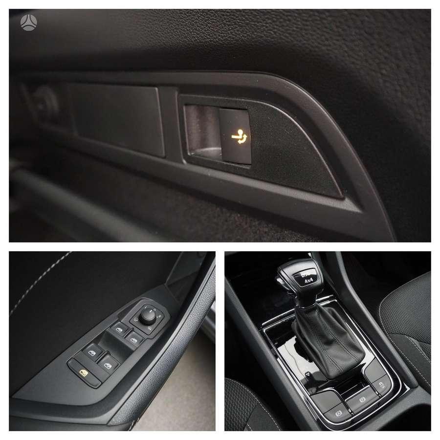 Grey Skoda Kodiaq 2022 in Vilnius, with an engine capacity of 1.97 L and mileage of 110 thousand km for 24200 €, photo 16 on AUTOMOTO.COM.LV