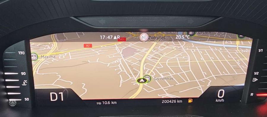 Серый Шкода Kodiaq 2022 в Вильнюс, объемом двигателя 1.97 л и пробегом 200 тыс. км за 22500 €, фото 10 на AUTOMOTO.COM.LV