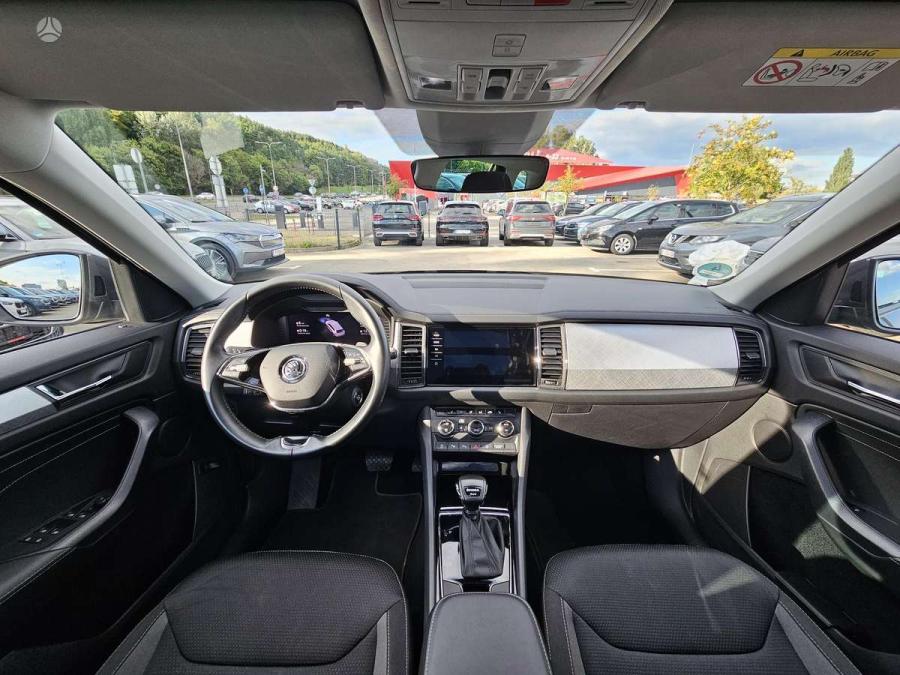 Серый Шкода Kodiaq 2022 в Вильнюс, объемом двигателя 1.97 л и пробегом 200 тыс. км за 22500 €, фото 11 на AUTOMOTO.COM.LV