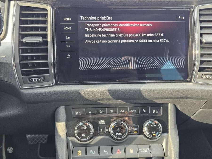Серый Шкода Kodiaq 2022 в Вильнюс, объемом двигателя 1.97 л и пробегом 200 тыс. км за 22500 €, фото 28 на AUTOMOTO.COM.LV