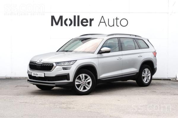 Grey Skoda Kodiaq 2022 in Riga, with an engine capacity of 1.50 L and mileage of 50 thousand km for 24850 €, photo 1 on AUTOMOTO.COM.LV