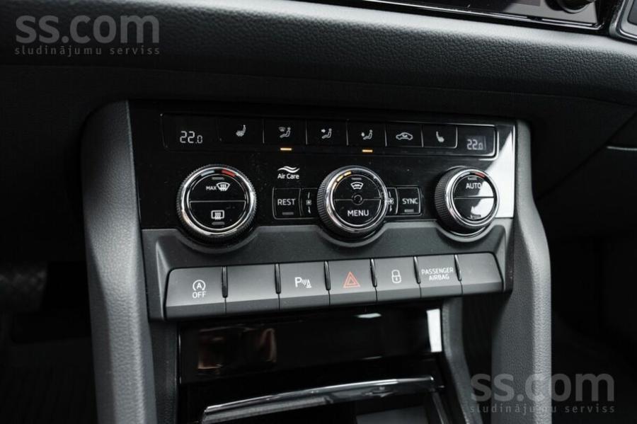 Pelēks Skoda Kodiaq 2022 Rīga, ar dzinēja tilpumu 1.50 L un nobraukumu 50 tūkst. km par 24850 €, foto 15 vietnē AUTOMOTO.COM.LV