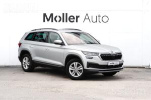 Grey Skoda Kodiaq 2022 in Riga, with an engine capacity of 1.50 L and mileage of 50 thousand km for 24850 €, photo 3 on AUTOMOTO.COM.LV