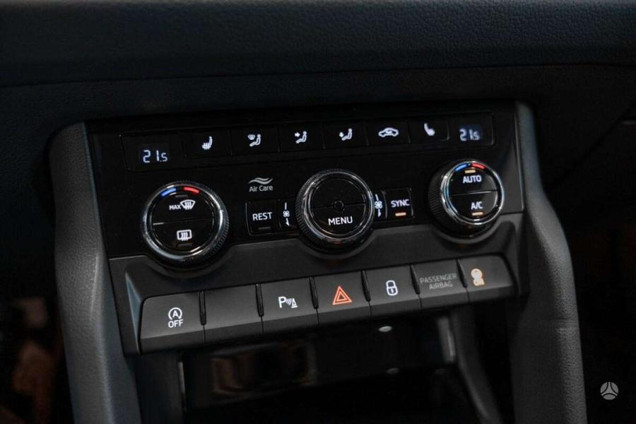 Pelēks Skoda Kodiaq 2022 Viļņa, ar dzinēja tilpumu 2.00 L un nobraukumu 159 tūkst. km par 23400 €, foto 16 vietnē AUTOMOTO.COM.LV