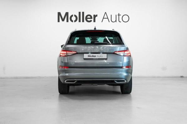 Grey Skoda Kodiaq 2022 in Vilnius, with an engine capacity of 2.00 L and mileage of 118 thousand km for 31900 €, photo 7 on AUTOMOTO.COM.LV