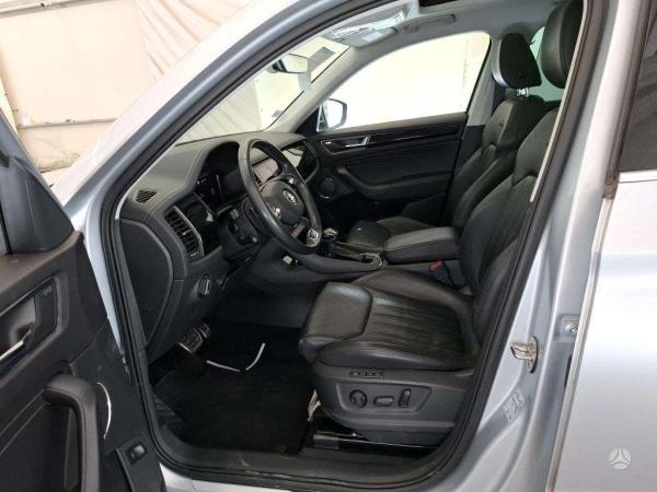 Grey Skoda Kodiaq 2022 in Kaunas, with an engine capacity of 1.97 L and mileage of 166 thousand km for 26900 €, photo 9 on AUTOMOTO.COM.LV