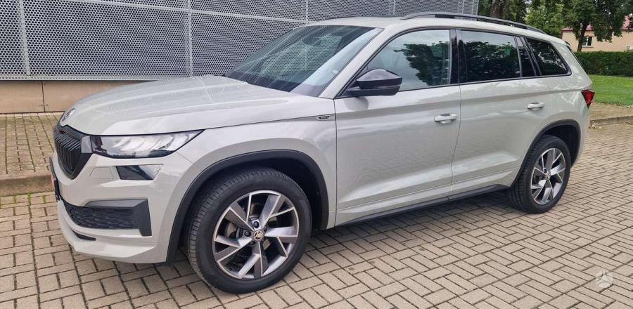 Серый Шкода Kodiaq 2022 в Мариямполе, объемом двигателя 1.97 л и пробегом 245 тыс. км за 19800 €, фото 3 на AUTOMOTO.COM.LV