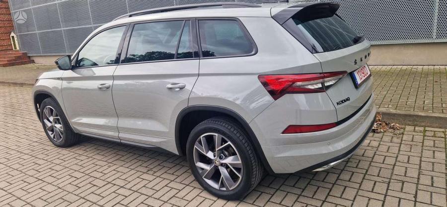 Серый Шкода Kodiaq 2022 в Мариямполе, объемом двигателя 1.97 л и пробегом 245 тыс. км за 19800 €, фото 4 на AUTOMOTO.COM.LV