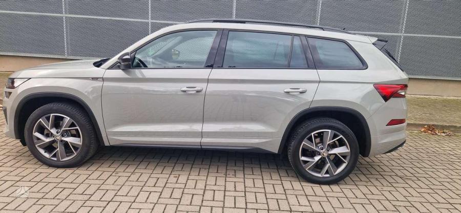 Серый Шкода Kodiaq 2022 в Мариямполе, объемом двигателя 1.97 л и пробегом 245 тыс. км за 19800 €, фото 6 на AUTOMOTO.COM.LV