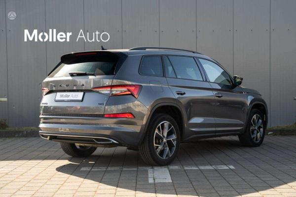 Pelēks Skoda Kodiaq 2022 Viļņa, ar dzinēja tilpumu 2.00 L un nobraukumu 148 tūkst. km par 26999 €, foto 5 vietnē AUTOMOTO.COM.LV