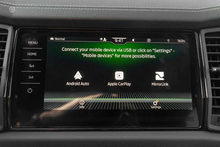 Серый Шкода Kodiaq 2022 в Вильнюс, объемом двигателя 2.00 л и пробегом 148 тыс. км за 26999 €, фото 17 на AUTOMOTO.COM.LV