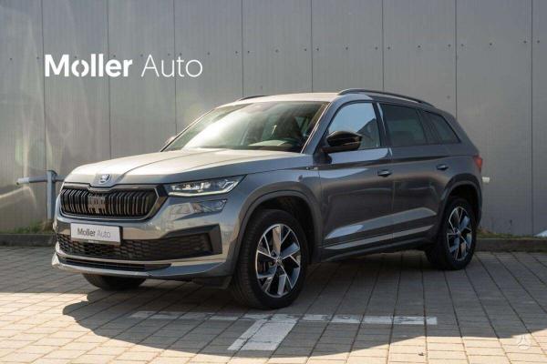 Pelēks Skoda Kodiaq 2022 Viļņa, ar dzinēja tilpumu 2.00 L un nobraukumu 148 tūkst. km par 26999 €, foto 1 vietnē AUTOMOTO.COM.LV