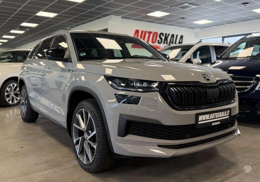 Серый Шкода Kodiaq 2022 в Клайпеда, объемом двигателя 1.97 л и пробегом 250 тыс. км за 29950 €, фото 5 на AUTOMOTO.COM.LV