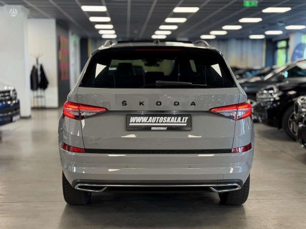 Pelēks Skoda Kodiaq 2022 Klaipėda, ar dzinēja tilpumu 1.97 L un nobraukumu 250 tūkst. km par 29950 €, foto 7 vietnē AUTOMOTO.COM.LV