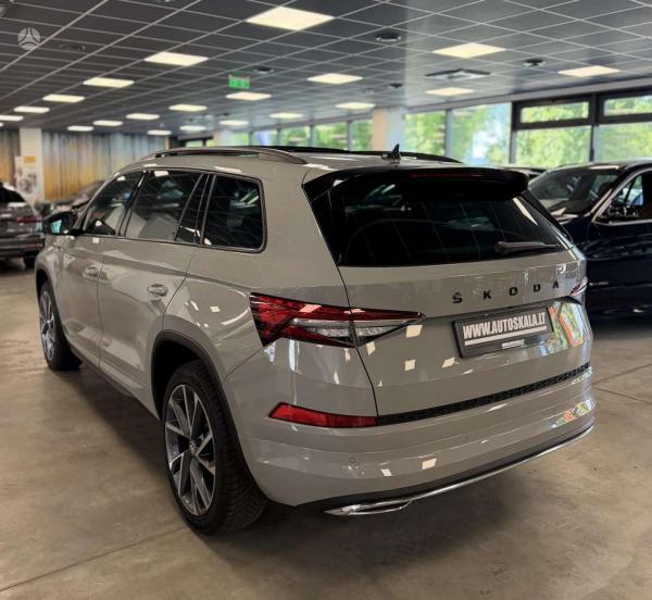 Pelēks Skoda Kodiaq 2022 Klaipėda, ar dzinēja tilpumu 1.97 L un nobraukumu 250 tūkst. km par 29950 €, foto 8 vietnē AUTOMOTO.COM.LV