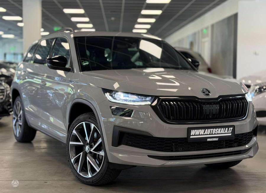 Серый Шкода Kodiaq 2022 в Клайпеда, объемом двигателя 1.97 л и пробегом 250 тыс. км за 29950 €, фото 56 на AUTOMOTO.COM.LV