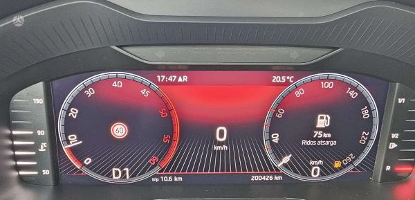 Pelēks Skoda Kodiaq 2022 Viļņa, ar dzinēja tilpumu 1.97 L un nobraukumu 200 tūkst. km par 21900 €, foto 8 vietnē AUTOMOTO.COM.LV