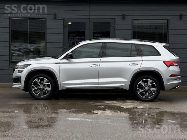 Grey Skoda Kodiaq 2022 in Jelgava, with an engine capacity of 1.50 L and mileage of 198 thousand km for 24800 €, photo 5 on AUTOMOTO.COM.LV