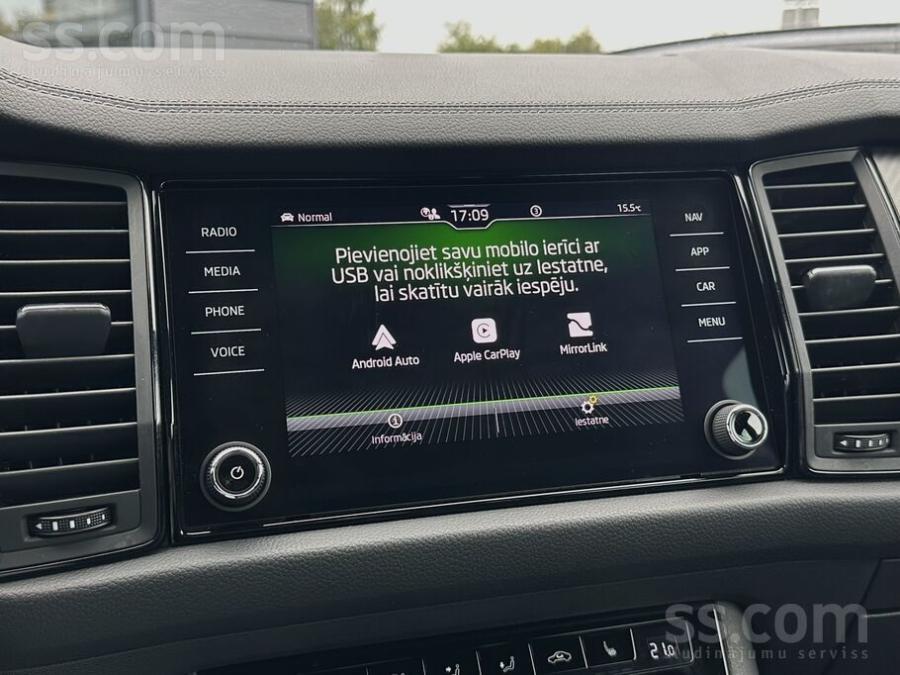 Серый Шкода Kodiaq 2022 в Елгава, объемом двигателя 1.50 л и пробегом 198 тыс. км за 24800 €, фото 26 на AUTOMOTO.COM.LV