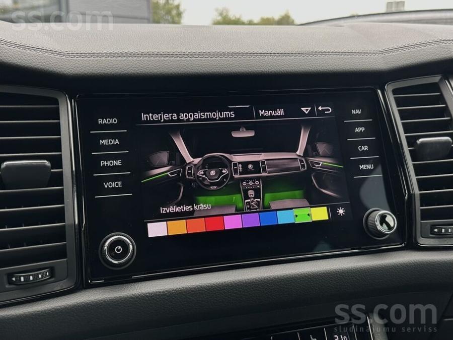 Серый Шкода Kodiaq 2022 в Елгава, объемом двигателя 1.50 л и пробегом 198 тыс. км за 24800 €, фото 28 на AUTOMOTO.COM.LV