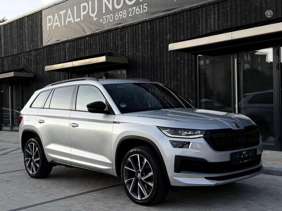 Pelēks Skoda Kodiaq 2022 Šauļi, ar dzinēja tilpumu 1.97 L un nobraukumu 204 tūkst. km par 23990 €, foto 3 vietnē AUTOMOTO.COM.LV
