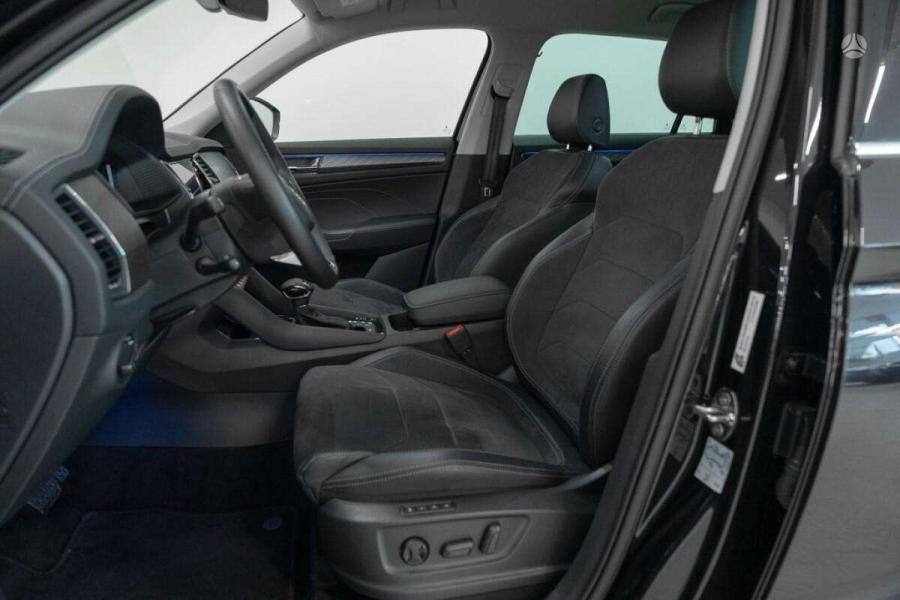Grey Skoda Kodiaq 2022 in Vilnius, with an engine capacity of 2.00 L and mileage of 138 thousand km for 29900 €, photo 8 on AUTOMOTO.COM.LV