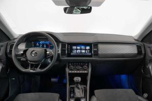 Grey Skoda Kodiaq 2022 in Vilnius, with an engine capacity of 2.00 L and mileage of 138 thousand km for 29900 €, photo 9 on AUTOMOTO.COM.LV