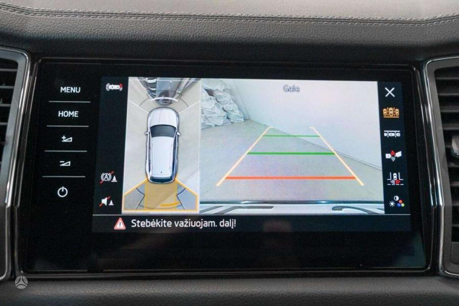 Grey Skoda Kodiaq 2022 in Vilnius, with an engine capacity of 2.00 L and mileage of 138 thousand km for 29900 €, photo 13 on AUTOMOTO.COM.LV