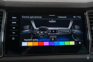 Grey Skoda Kodiaq 2022 in Vilnius, with an engine capacity of 2.00 L and mileage of 138 thousand km for 29900 €, photo 17 on AUTOMOTO.COM.LV