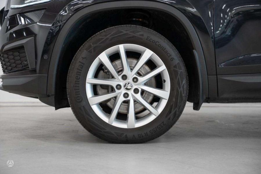 Grey Skoda Kodiaq 2022 in Vilnius, with an engine capacity of 2.00 L and mileage of 138 thousand km for 29900 €, photo 27 on AUTOMOTO.COM.LV