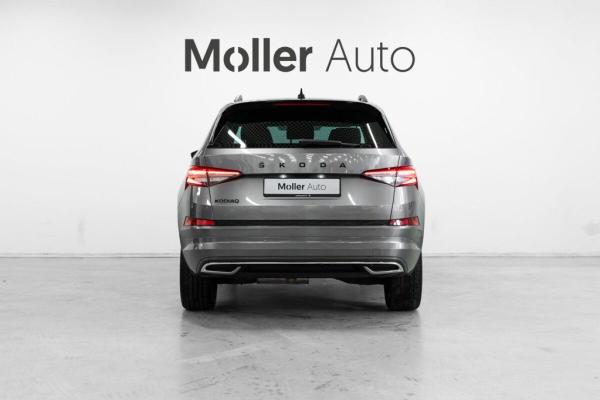 Grey Skoda Kodiaq 2022 in Vilnius, with an engine capacity of 2.00 L and mileage of 152 thousand km for 26900 €, photo 7 on AUTOMOTO.COM.LV