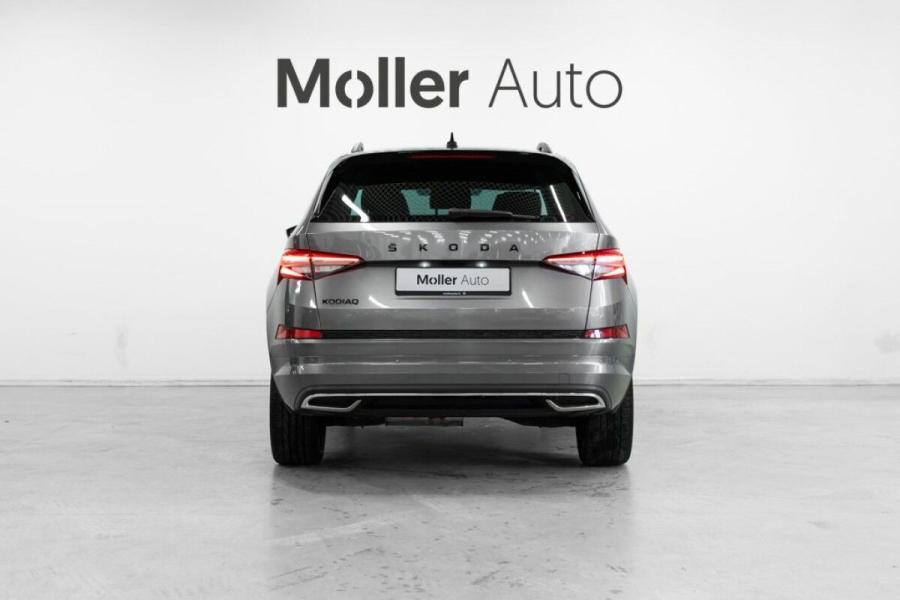 Grey Skoda Kodiaq 2022 in Vilnius, with an engine capacity of 2.00 L and mileage of 152 thousand km for 26900 €, photo 7 on AUTOMOTO.COM.LV