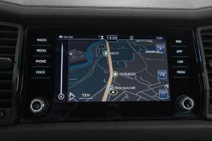 Grey Skoda Kodiaq 2022 in Vilnius, with an engine capacity of 2.00 L and mileage of 152 thousand km for 26900 €, photo 13 on AUTOMOTO.COM.LV