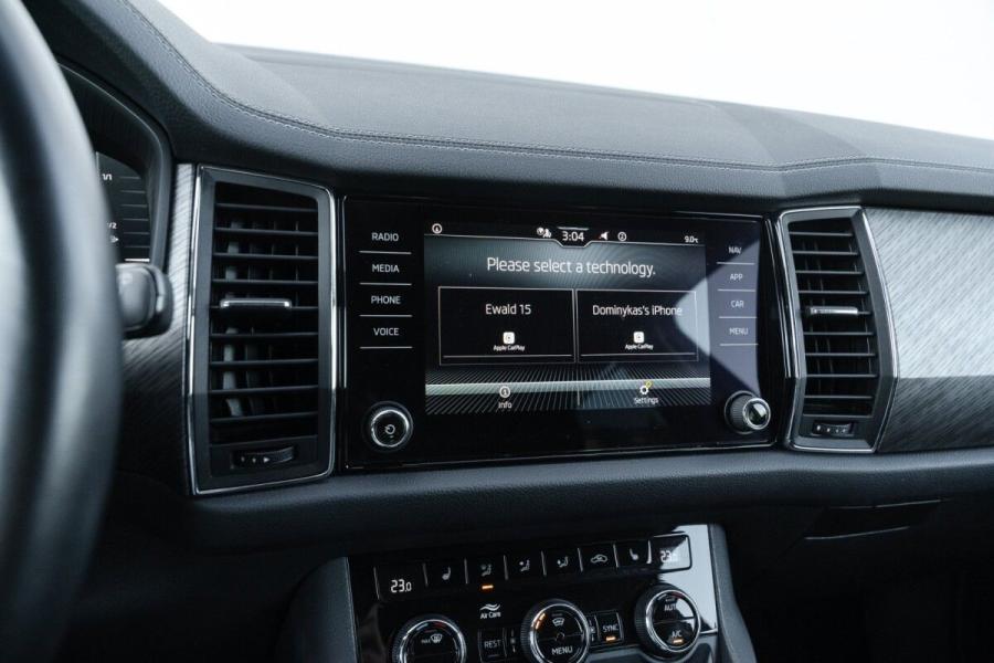 Серый Шкода Kodiaq 2022 в Рига, объемом двигателя 2.00 л и пробегом 152 тыс. км за 25950 €, фото 26 на AUTOMOTO.COM.LV