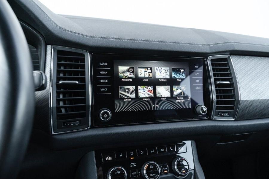 Серый Шкода Kodiaq 2022 в Рига, объемом двигателя 2.00 л и пробегом 152 тыс. км за 25950 €, фото 27 на AUTOMOTO.COM.LV