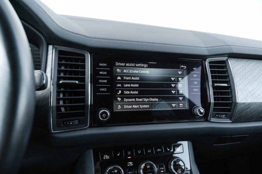 Серый Шкода Kodiaq 2022 в Рига, объемом двигателя 2.00 л и пробегом 152 тыс. км за 25950 €, фото 29 на AUTOMOTO.COM.LV